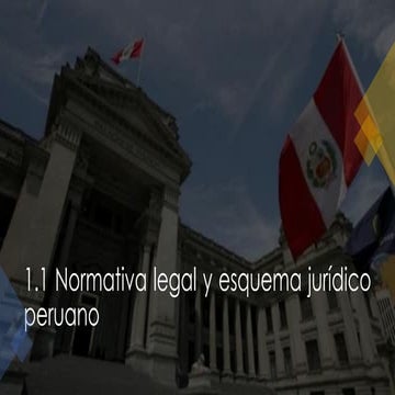 Normativa Legal y esquema juridico peruano.pdf