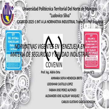 Normativas Vigentes en matrias de seguridad.pptx
