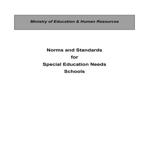 Norms and Standards.pdf | Special Needs Kids | Parenting