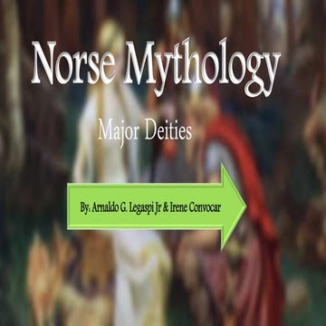 Norse Mythology 13 Major Deities | PPT