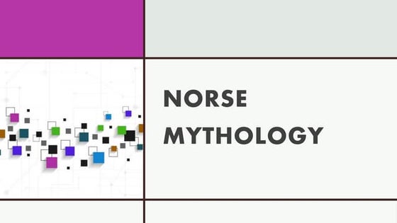 PowerPoint Presentation- Norse Myth gods | PPTX | Hinduism | Religion & Spirituality