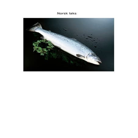Norsk laks | PDF