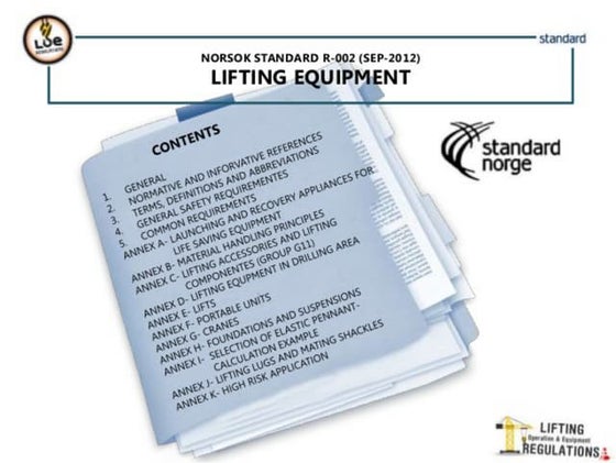 Safe use of lifting equipment leea | PPT