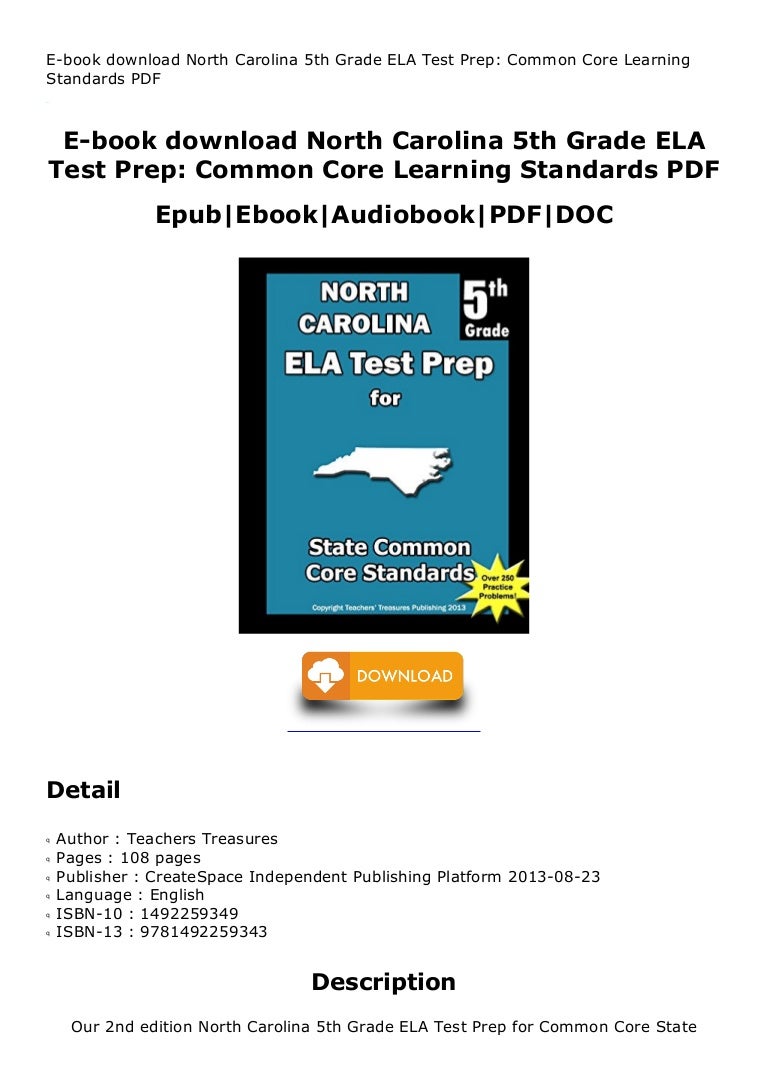 e-book-download-north-carolina-5th-grade-ela-test-prep-common-core-l