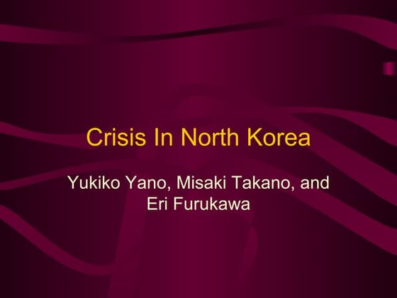 North Korea human rights | PPT