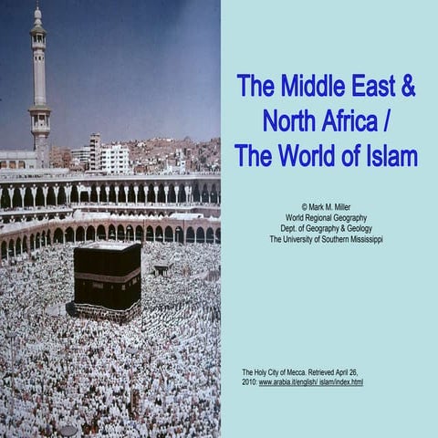 GHY101 Unit 5.1 The world of Islam | PPTX