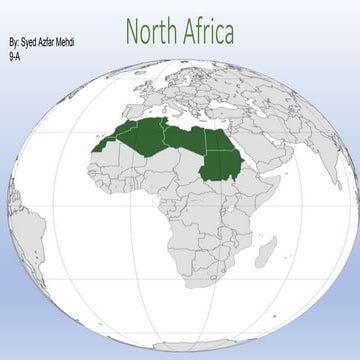 Chapter 15 North Africa - World Geography | PPTX