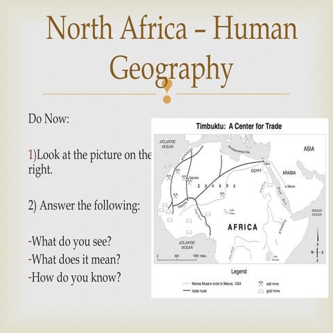 North Africa – Human Geography | PPT