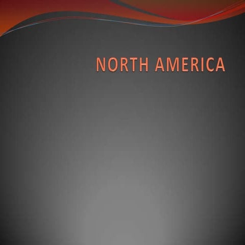 North america | PPTX