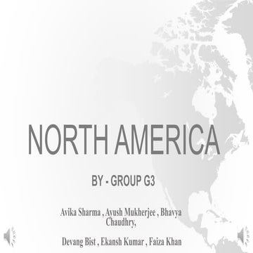 North america | PPT