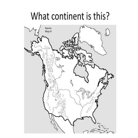 North America power point presentation on location | PPTX