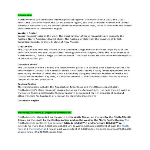 North America.docx