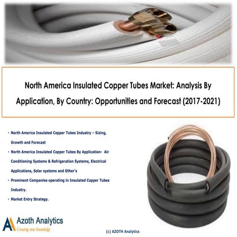 North America Insulated Copper Tubes Market: Opportunities and Forecast ...