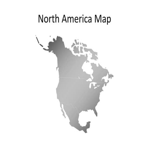 North america map | PPTX