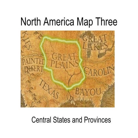North america map three | PPT