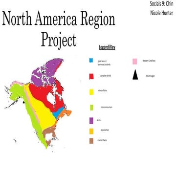 North America Regions | PPTX