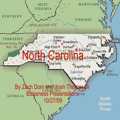 North Carolina Facts | PPTX