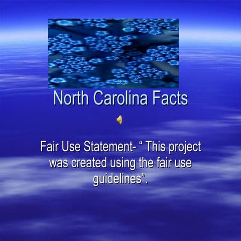 North Carolina Facts 2 | PPT