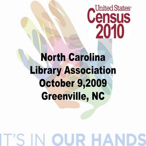 Census 2010 - Census Bureau Presentation | PPTX