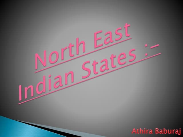 4 Indian states- North, south,east,west | PPTX