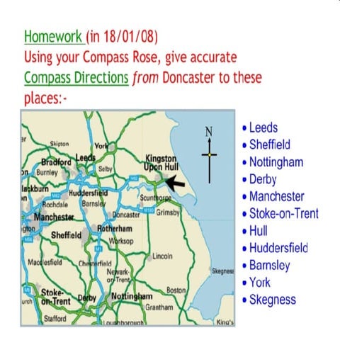 Northern England Map | PPT