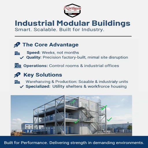 Industrial Modular Buildings Built for Speed & Strength | PDF