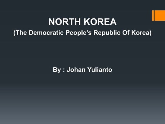 North Korea Facts | PPT