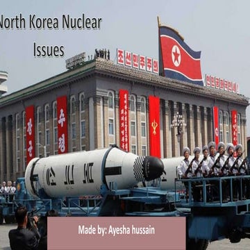 North korea nuclear issues | PPT