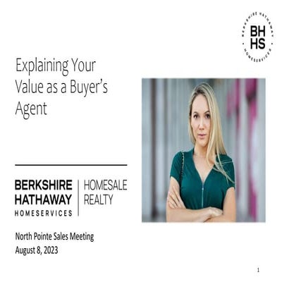 Explaining Your Value as a Buyer's Agent | PPT