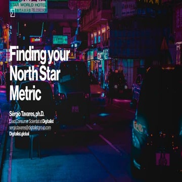 What it is a North Star Metric? How do I find my North Star Metric? | PPT