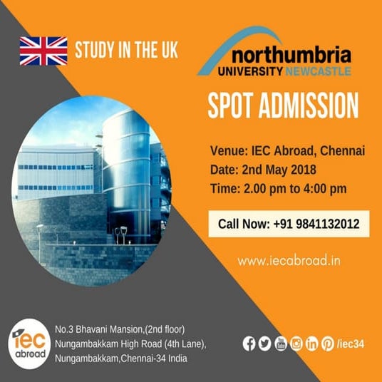 Want to study in the UK? Spot Admission! | PDF