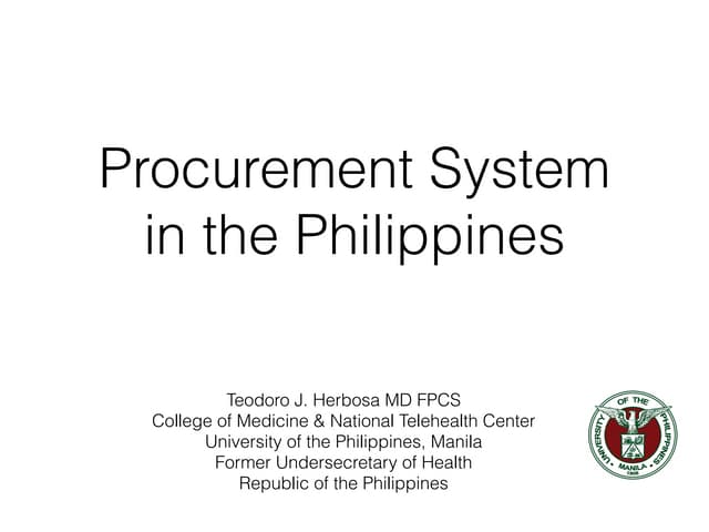 Philippine government procurement | PDF