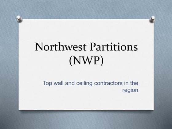 Northwest Partitions: Different Ownership, Same Commitment | PPT