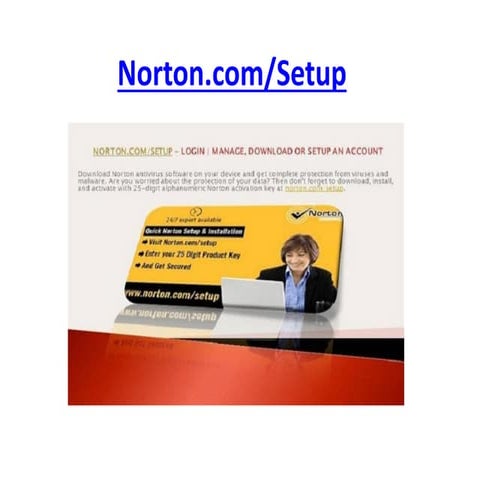 Norton Setup Guide - How to Install & Activate Norton Antivirus | PPT