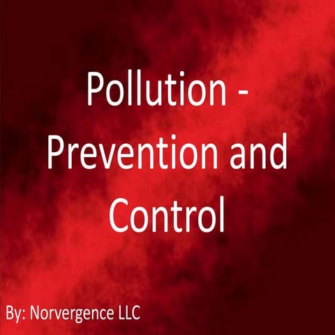 Norvergence - Pollution Prevention and Control | PPT