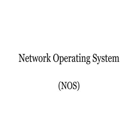 NOS(networt operting sistem) objek yang ditangani oleh nos.ppt