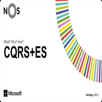 NOS DevDays 2014 | CQRS+ES | PPT