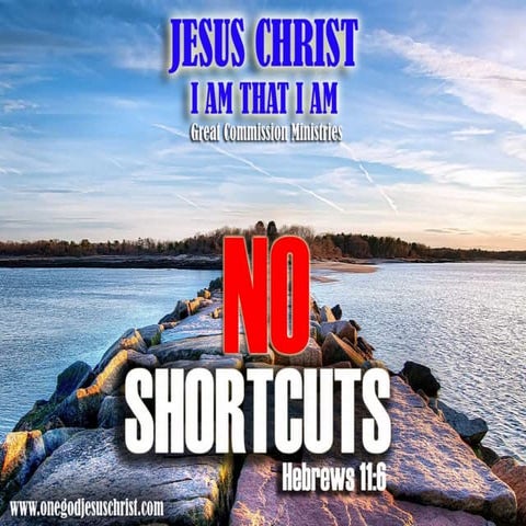 No shortcuts | PPT