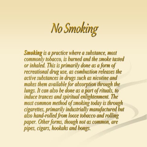 smoking,vape,nergila........................ | PPTX