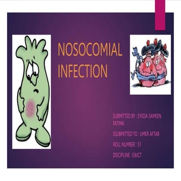 M. ali mushtaq nosocomial infection .pptx