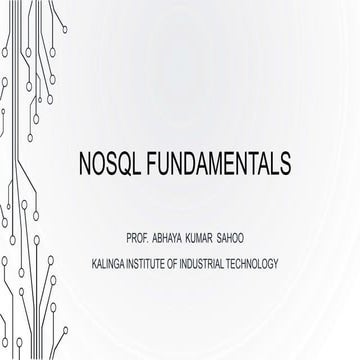 Nosql Fundamentals Powerpoint Presentation Ppt 9210