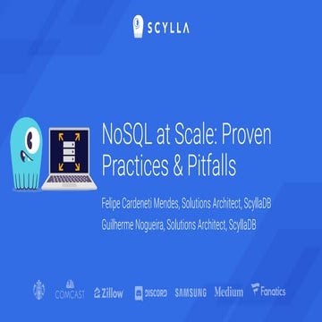 NoSQL at Scale: Proven Practices & Pitfalls | PPT