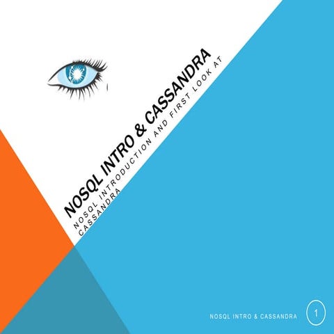 Nosql Intro With Cassandra Pptx Databases Computer Software And 7771