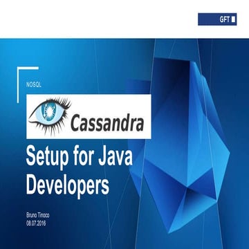 TDC2016SP - Trilha NoSQL | PPTX