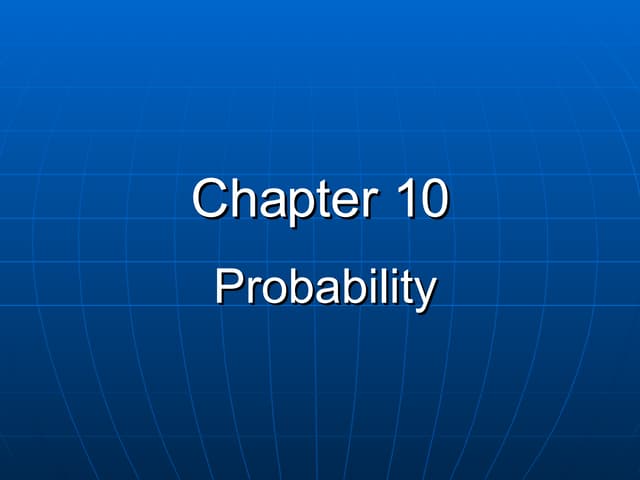 GRADE 10 MATH Probability and Statistics | PPTX