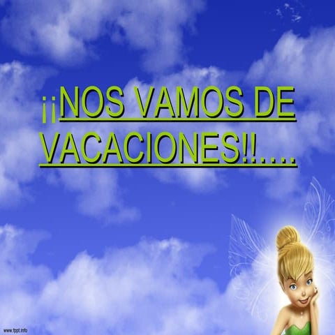Nos vamos de vacaciones!! | PPT