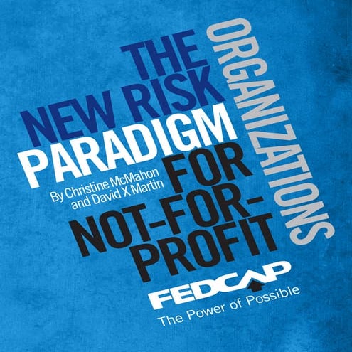 New Risk Management Paradigm for Not-For-Profits | PDF