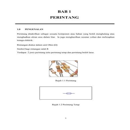 KOMPONEN PASIF DAN PENGIRAAN | PDF