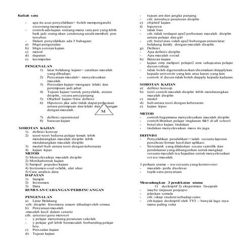 Nota asas-penyelidikan-dalam-pendidikan | DOC