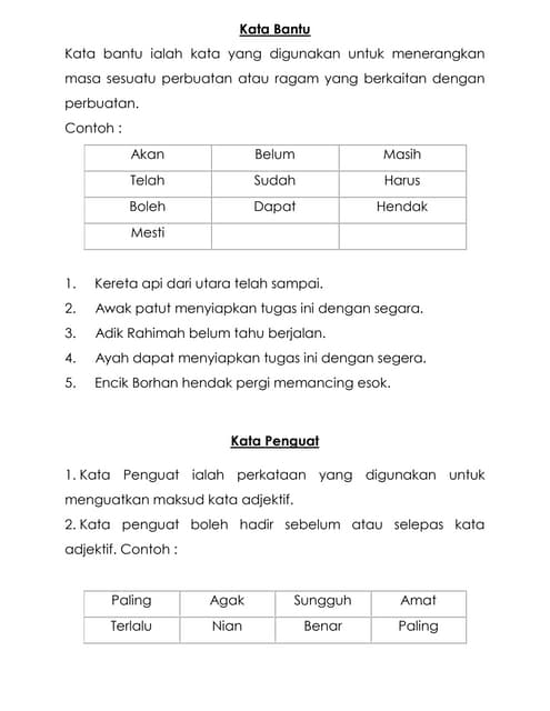 Frasa adjektif | PPTX